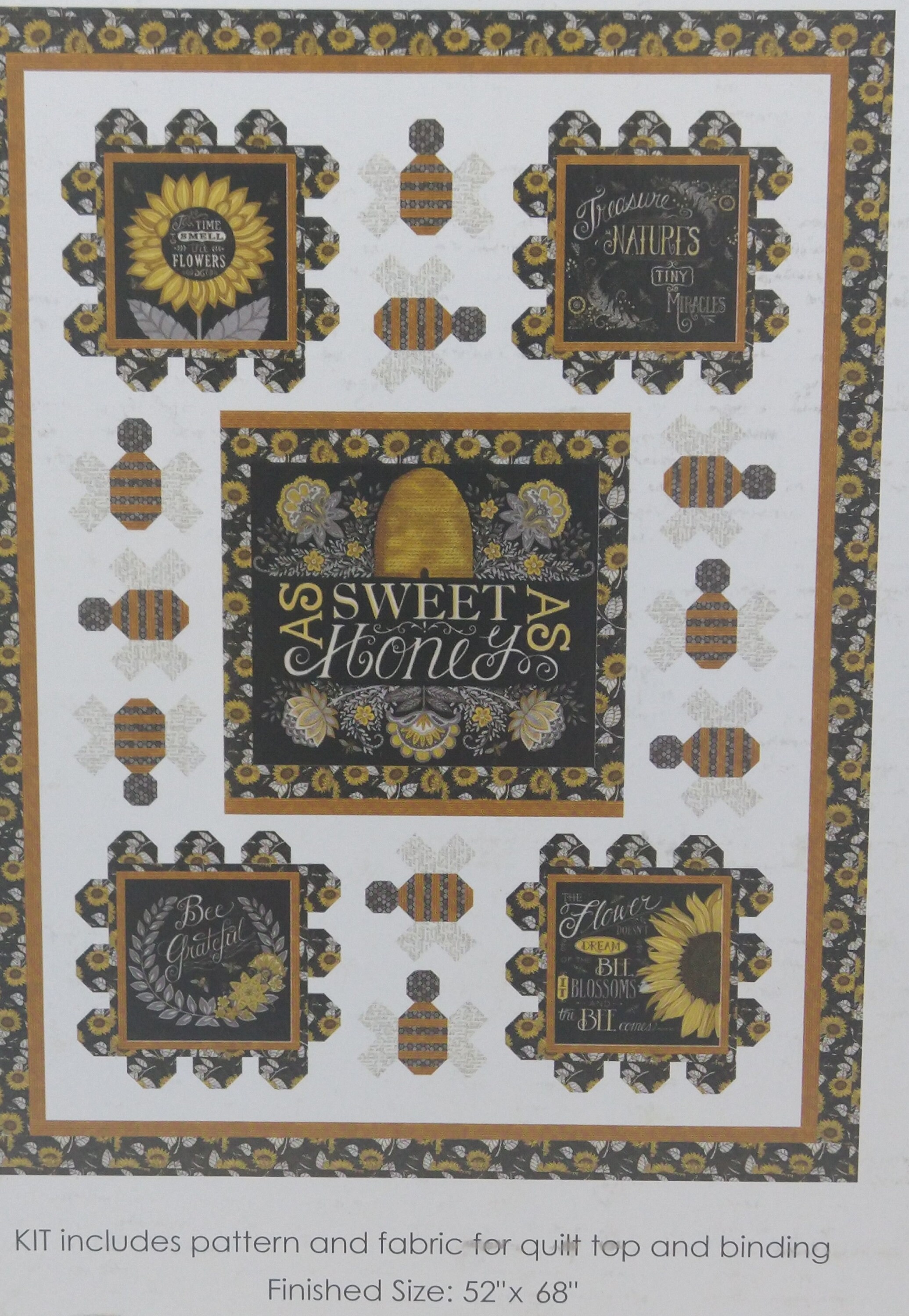 Bee Grateful Boxed Kit From Deb Strain by Moda Fabrics - Etsy