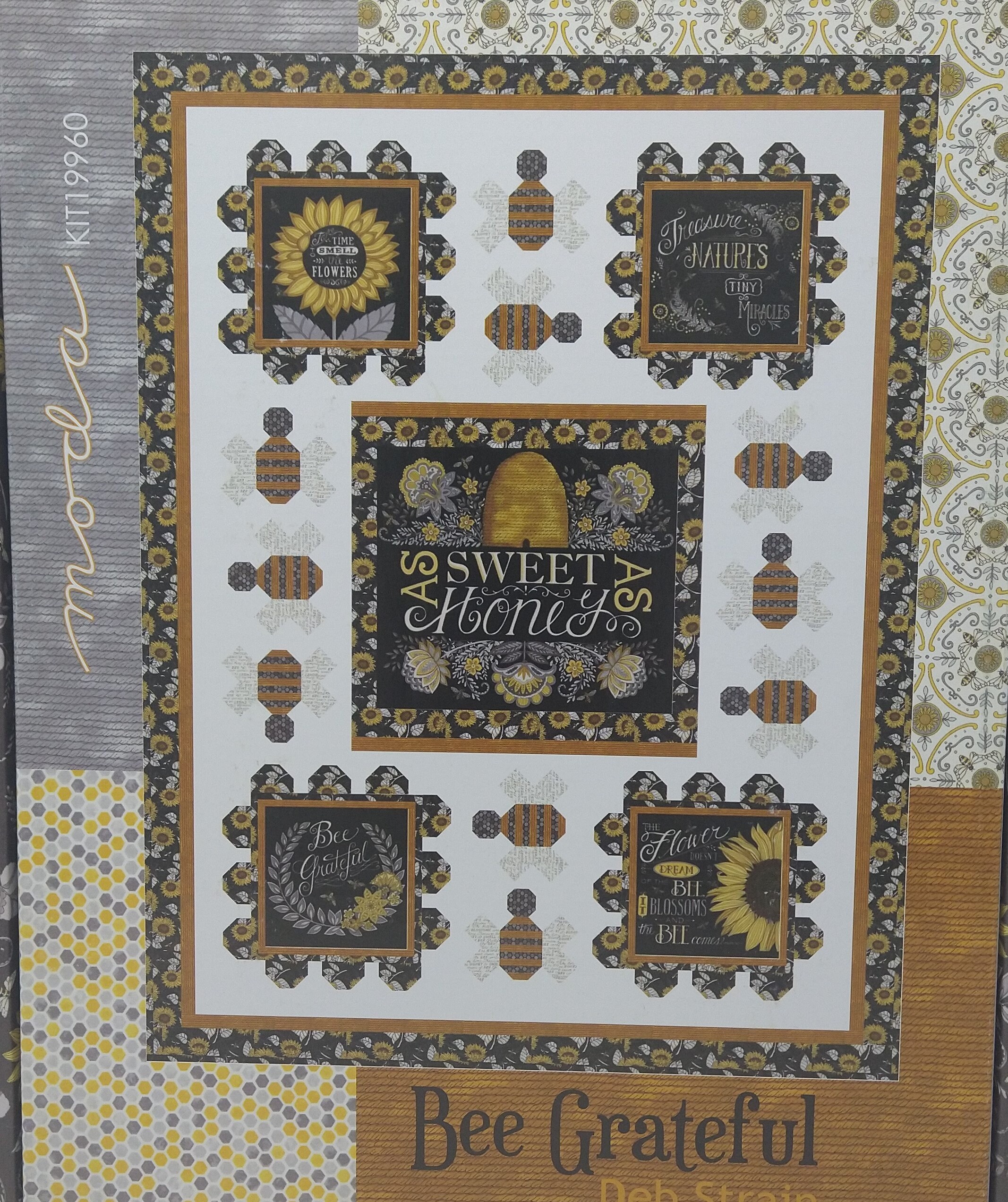 Bee Grateful Boxed Kit From Deb Strain by Moda Fabrics - Etsy