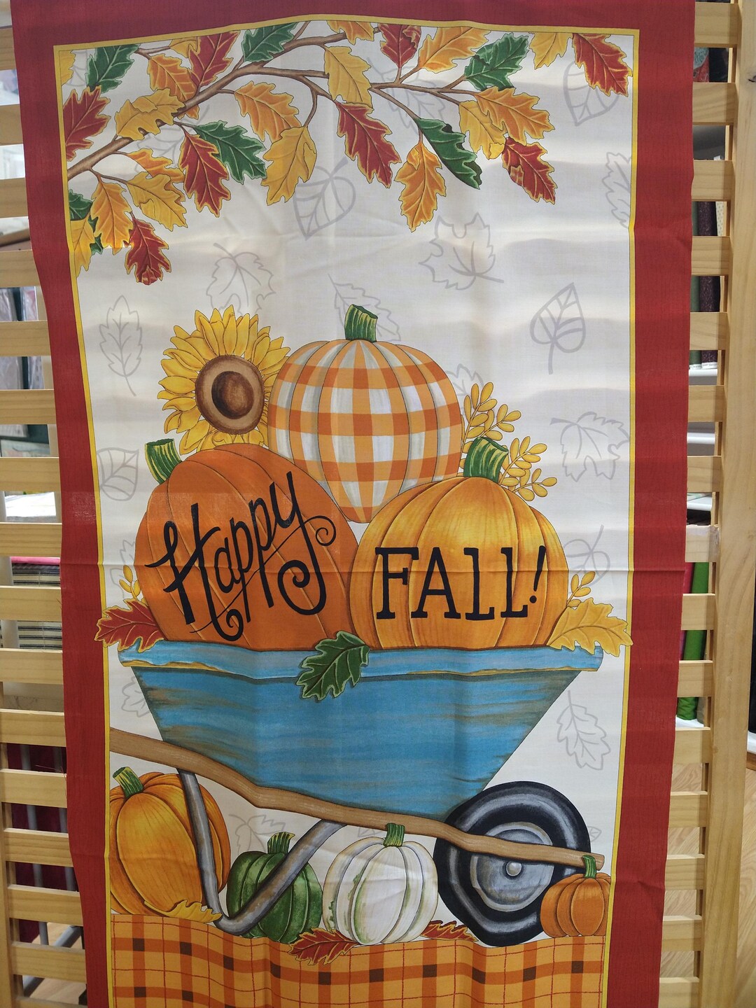 Happy Fall Panel by Deb Strain for Moda Fabrics Just Screams Fall With ...