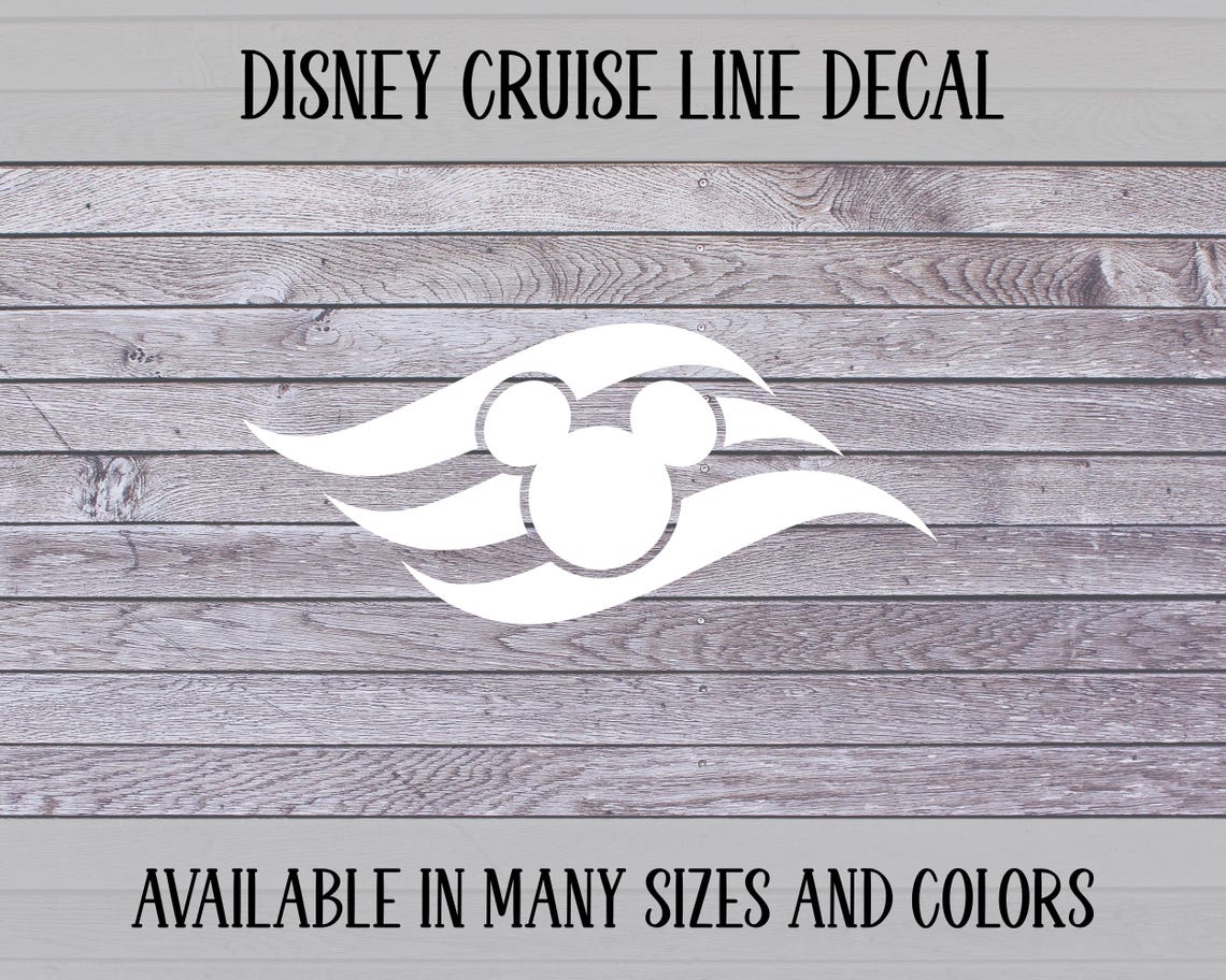 Disney Cruise Line Vinyl Decal, DCL Vinyl Sticker, Fish Extender Gift ...