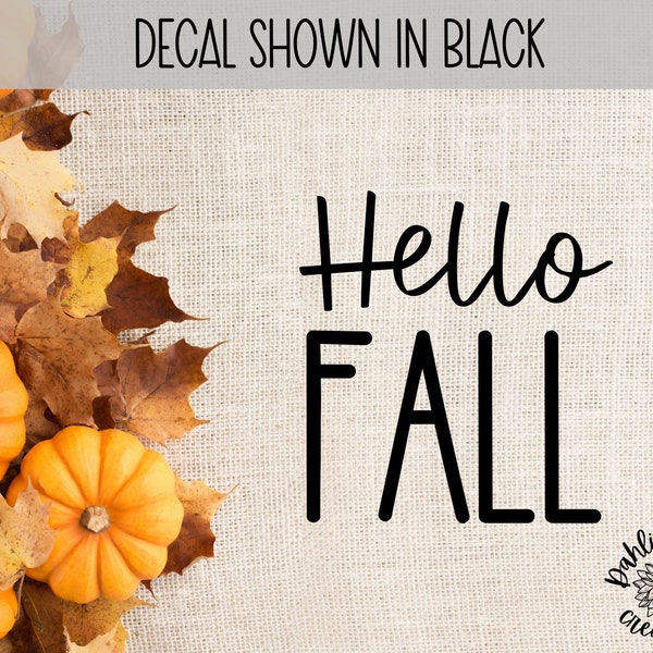 Hello Fall - Etsy