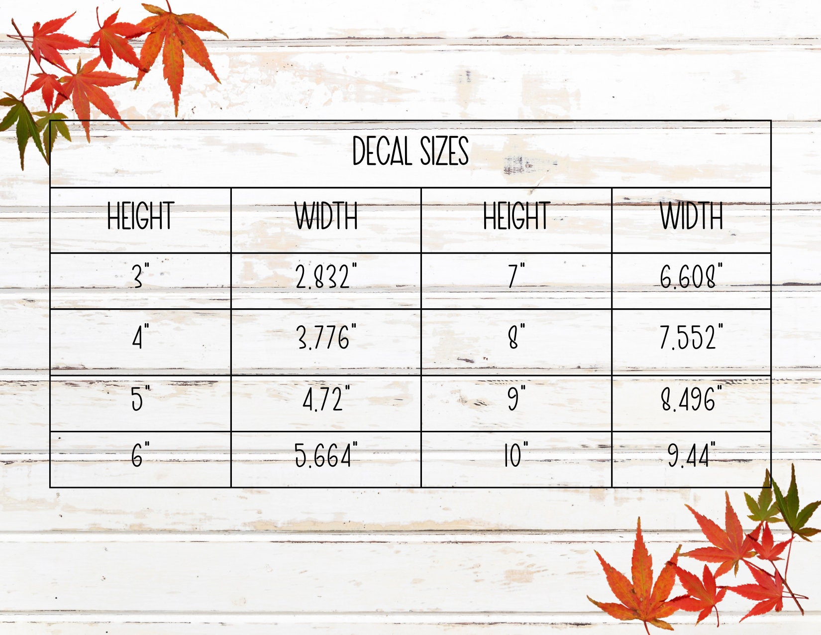 Fall Vinyl Decal Hello Fall Vinyl Decal Permanent Fall Vinyl Decal ...