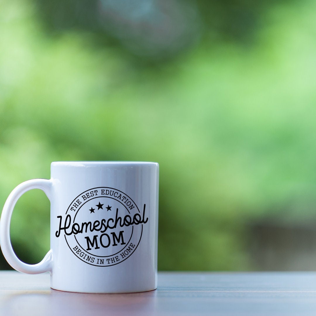 Homeschool Mom Coffee Mug Best Education Begins at Home Mug - Etsy
