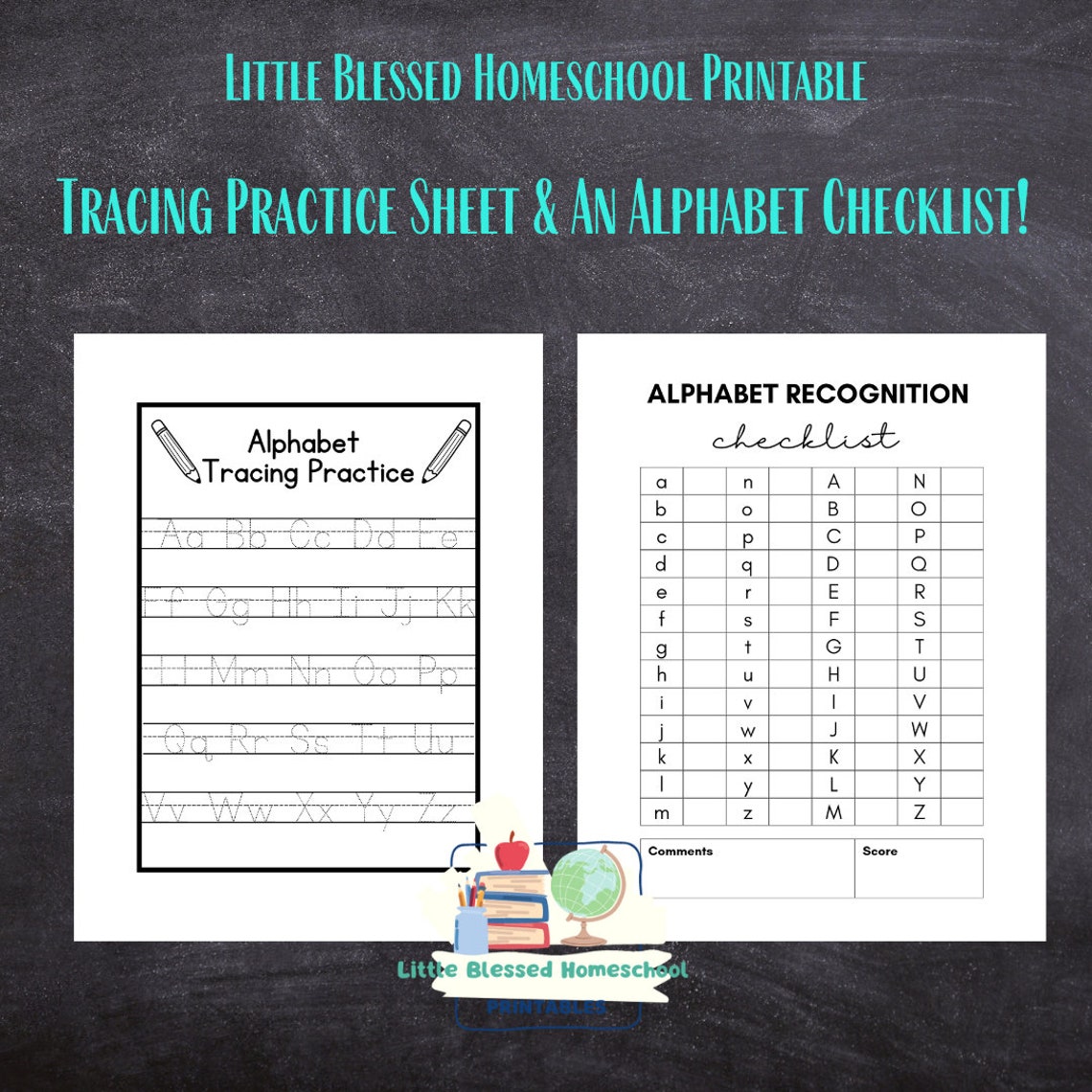 Preschool Worksheets Preschool Alphabet Book Digital Download - Etsy