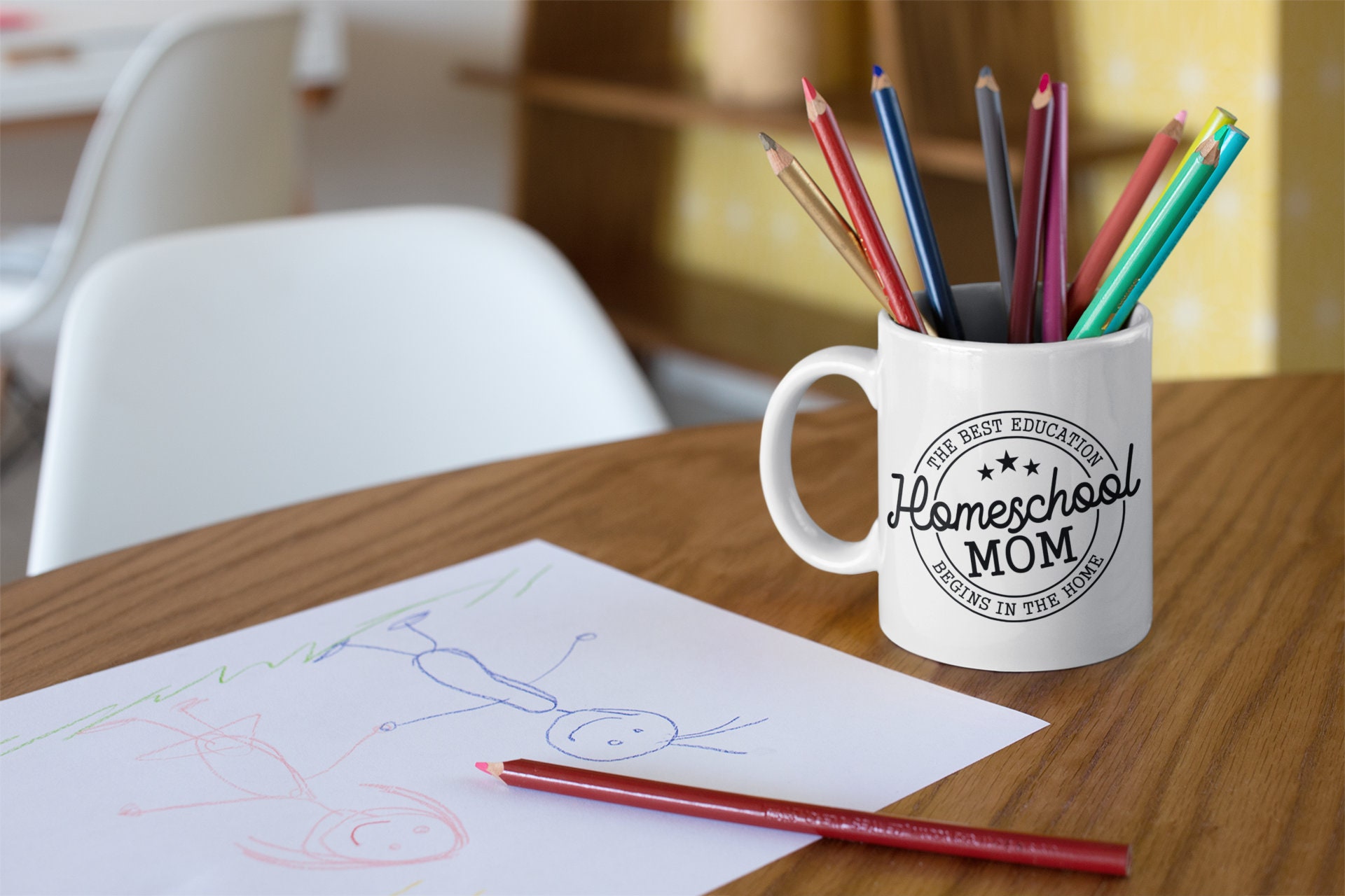 Homeschool Mom Coffee Mug Best Education Begins at Home Mug - Etsy