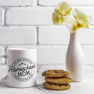 Homeschool Mom Coffee Mug Best Education Begins at Home Mug - Etsy