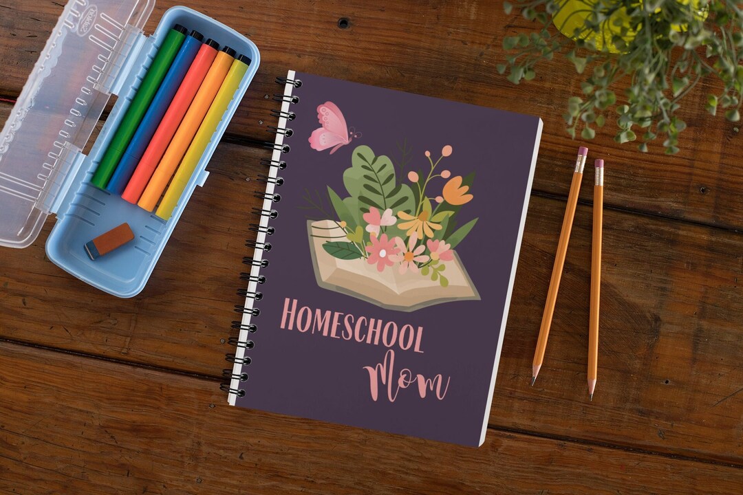 Homeschool Mom Notebook Homeschool Spiral Notebook Gift for Homeschool ...