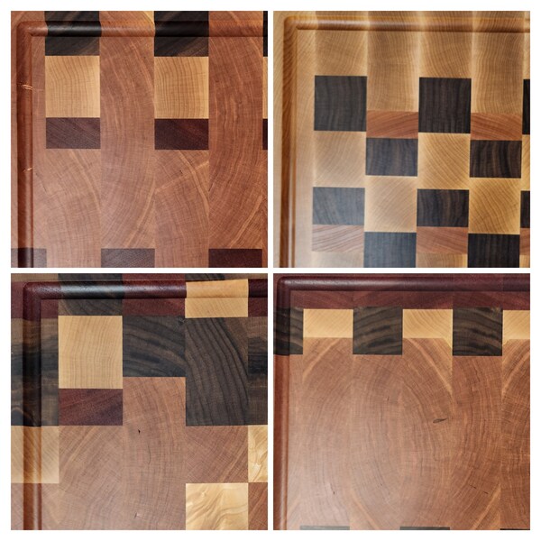 Geometric Cutting Board - Etsy