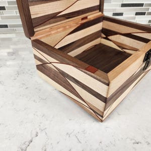 Woven Box With Invisible Wood Hinge - Etsy