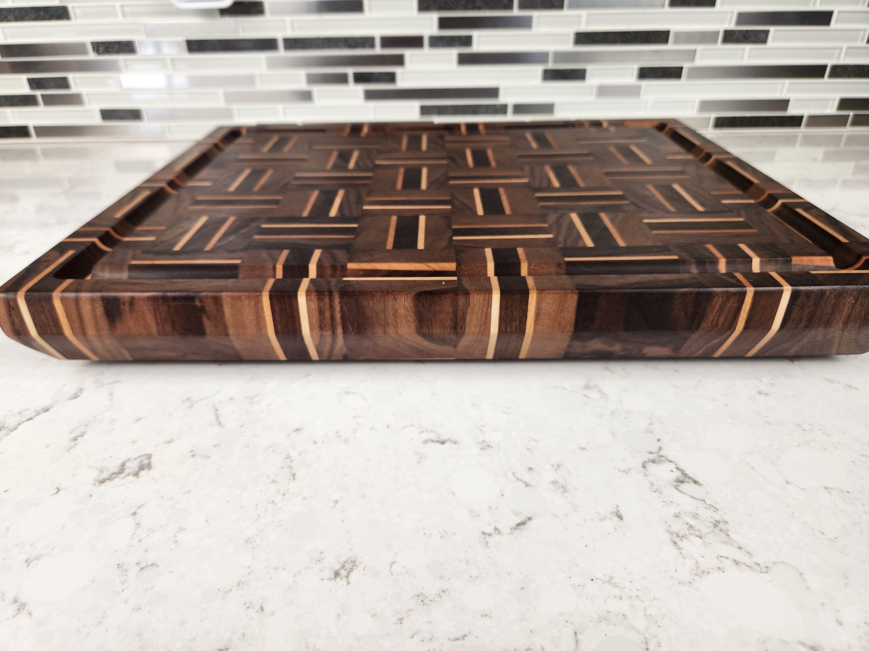 Walnut End Grain Cutting Board - Etsy
