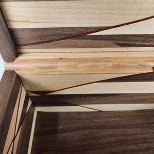 Woven Box With Invisible Wood Hinge - Etsy