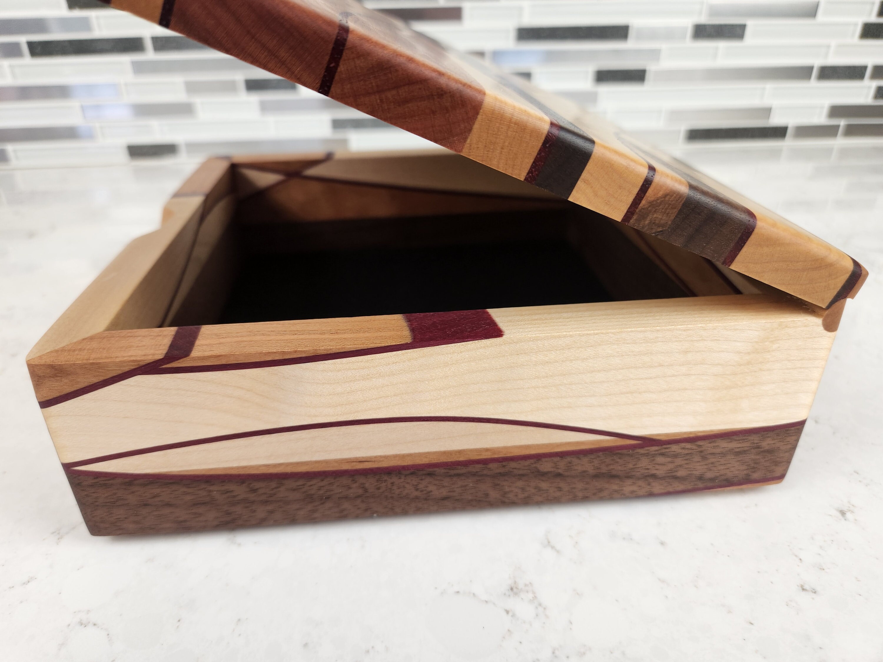 Woven Box With Invisible Wood Hinge - Etsy