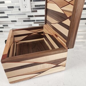 Woven Box With Invisible Wood Hinge - Etsy