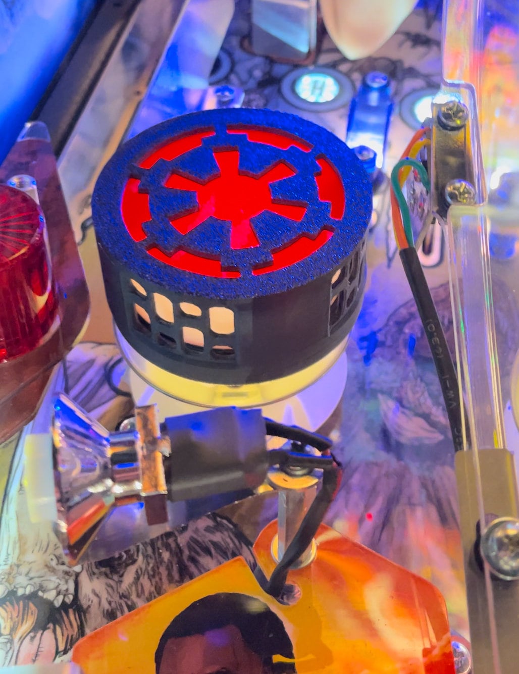 Star Wars /mandalorian Pinball Pop Bumper Mod - Etsy