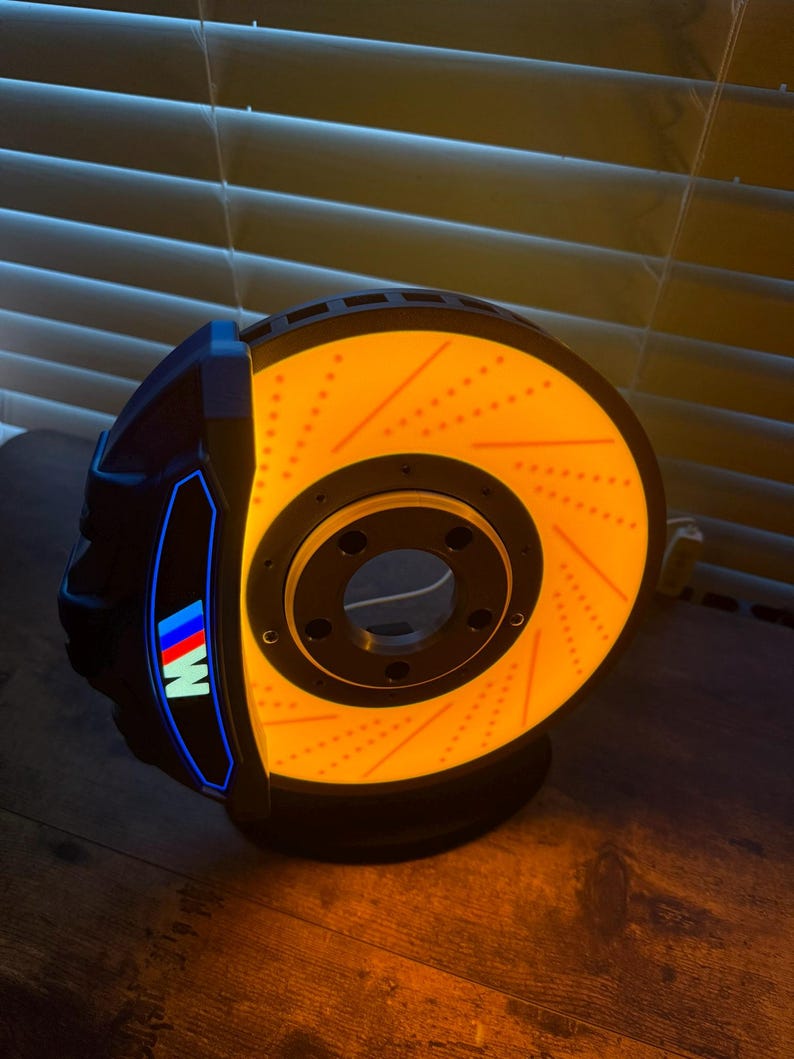 BMW M Series Brake Caliper LED Sign - USB Powered Mancave Decor - Etsy