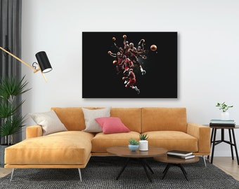 Led Jordan Wall Decor - Etsy