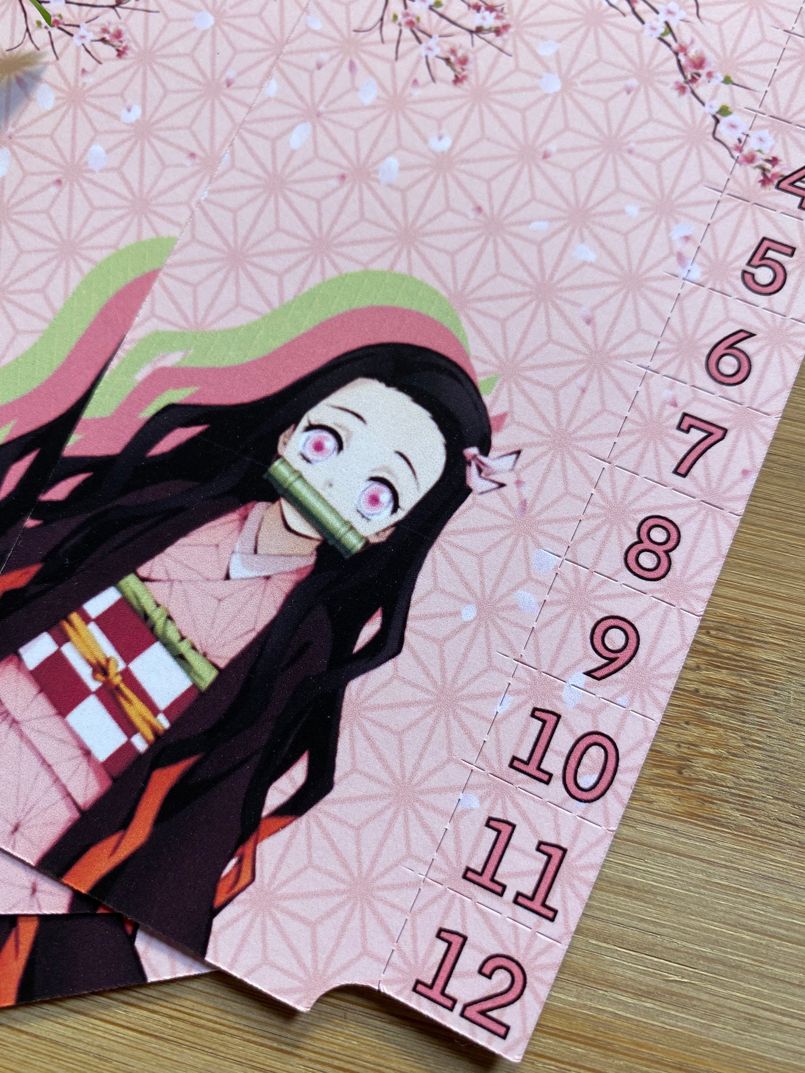 Demon Slayer Nezuko Manga Lesezeichen mit Reading Tracker - Etsy Schweiz