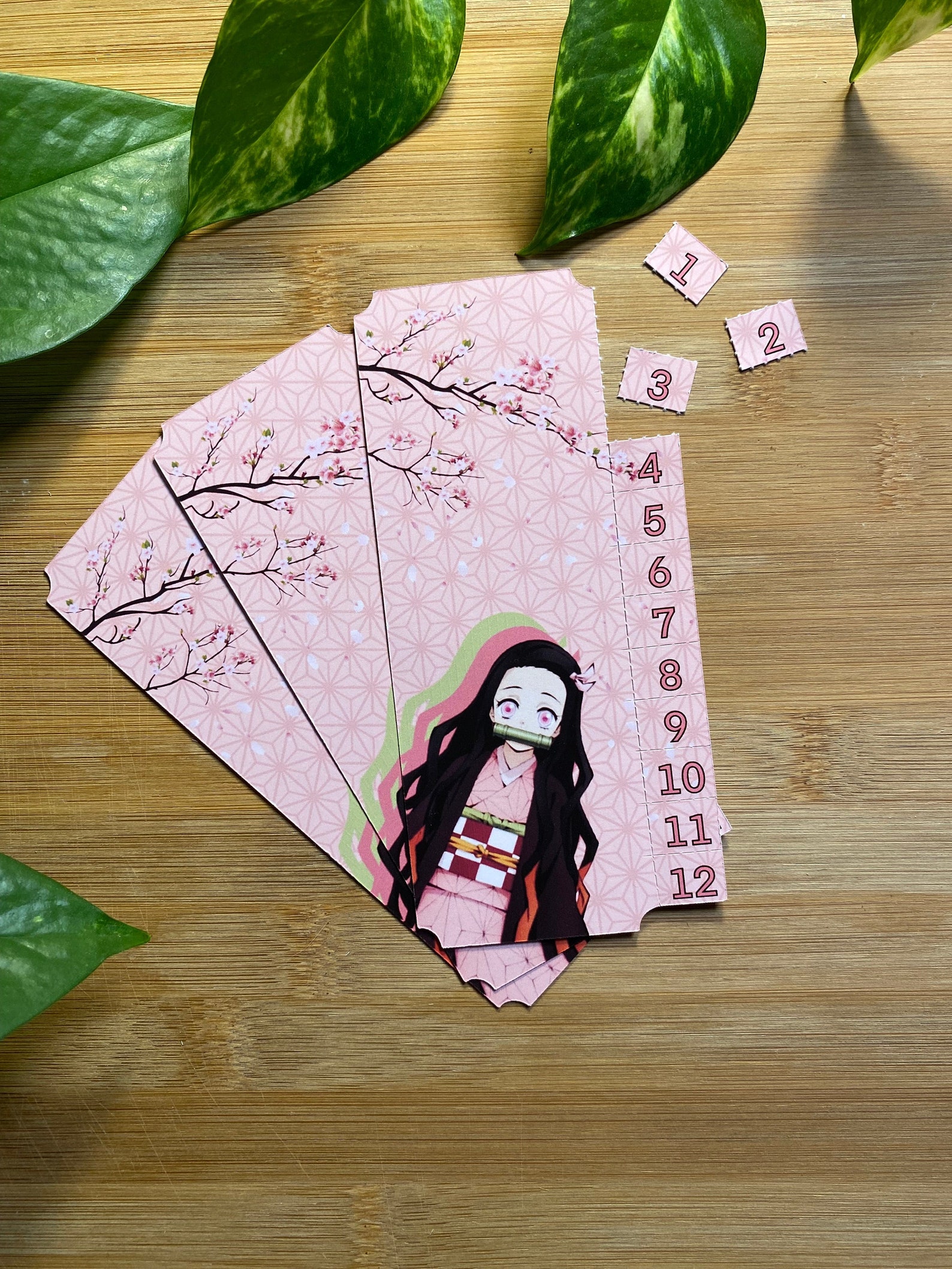 Demon Slayer Nezuko Manga Lesezeichen mit Reading Tracker - Etsy Schweiz