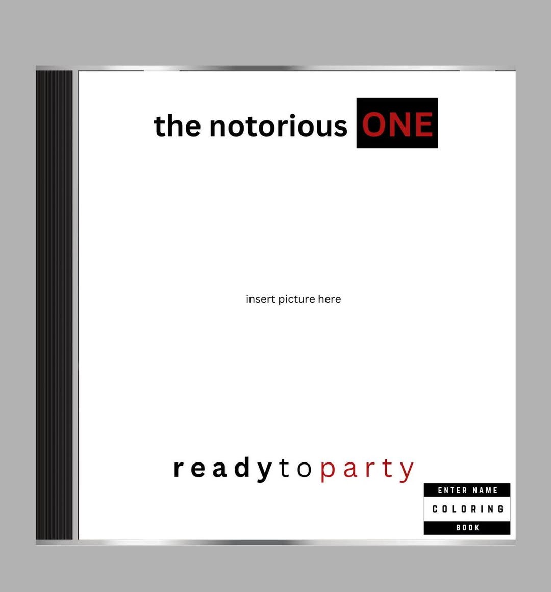 Digital the Notorious ONE - Notorious B.I.G. Themed Birthday Party ...