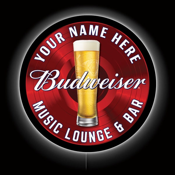 Budweiser Led Sign - Etsy
