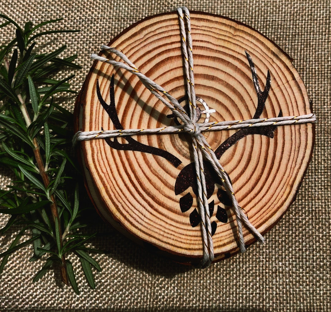 Live Edge Wood Coasters - Etsy