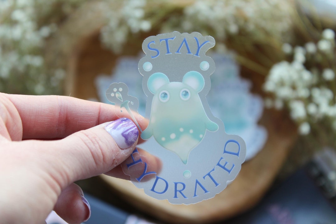 Final Fantasy XIV Drippy Stay Hydrated Sticker: 3" Waterproof Vinyl ...