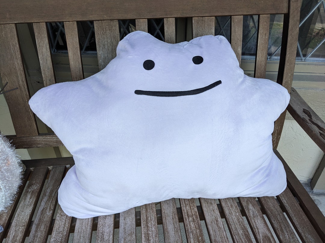 GIANT Ditto Plush Pillow | LIMITED EDITION | Pokemon | Handmade ...