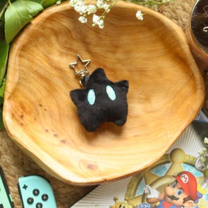Super Mario Galaxy Luma Plush Keychain | Handmade | Multiple Colors ...