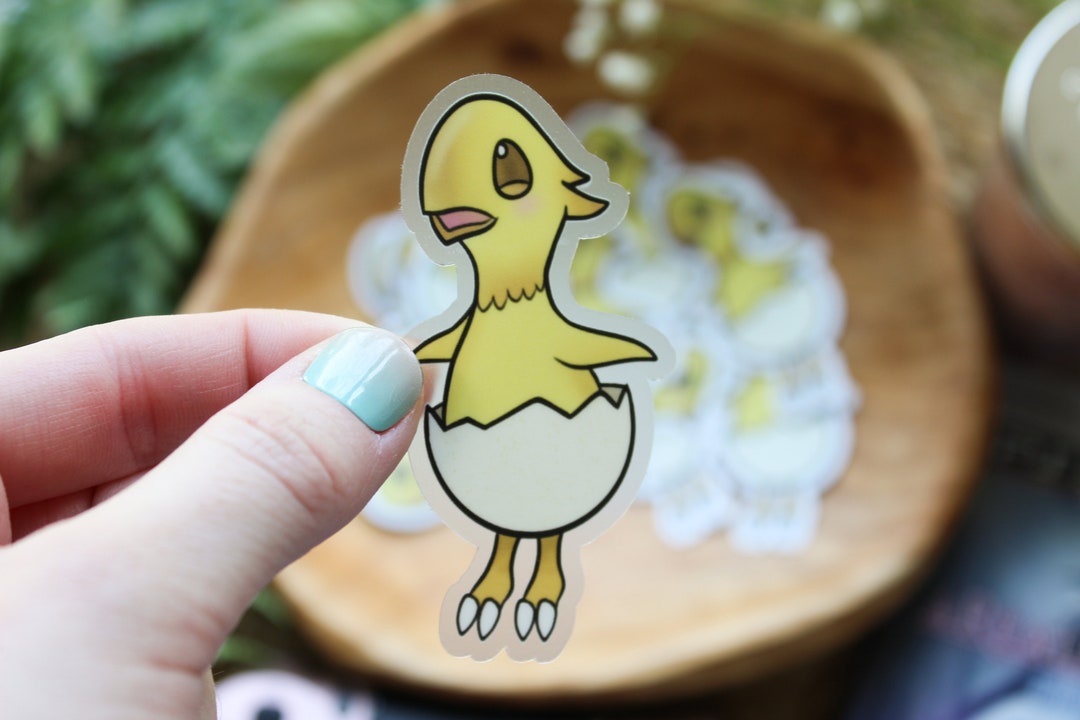 Final Fantasy XIV Chocobo Chick Minion Waterproof Vinyl Sticker Matte ...