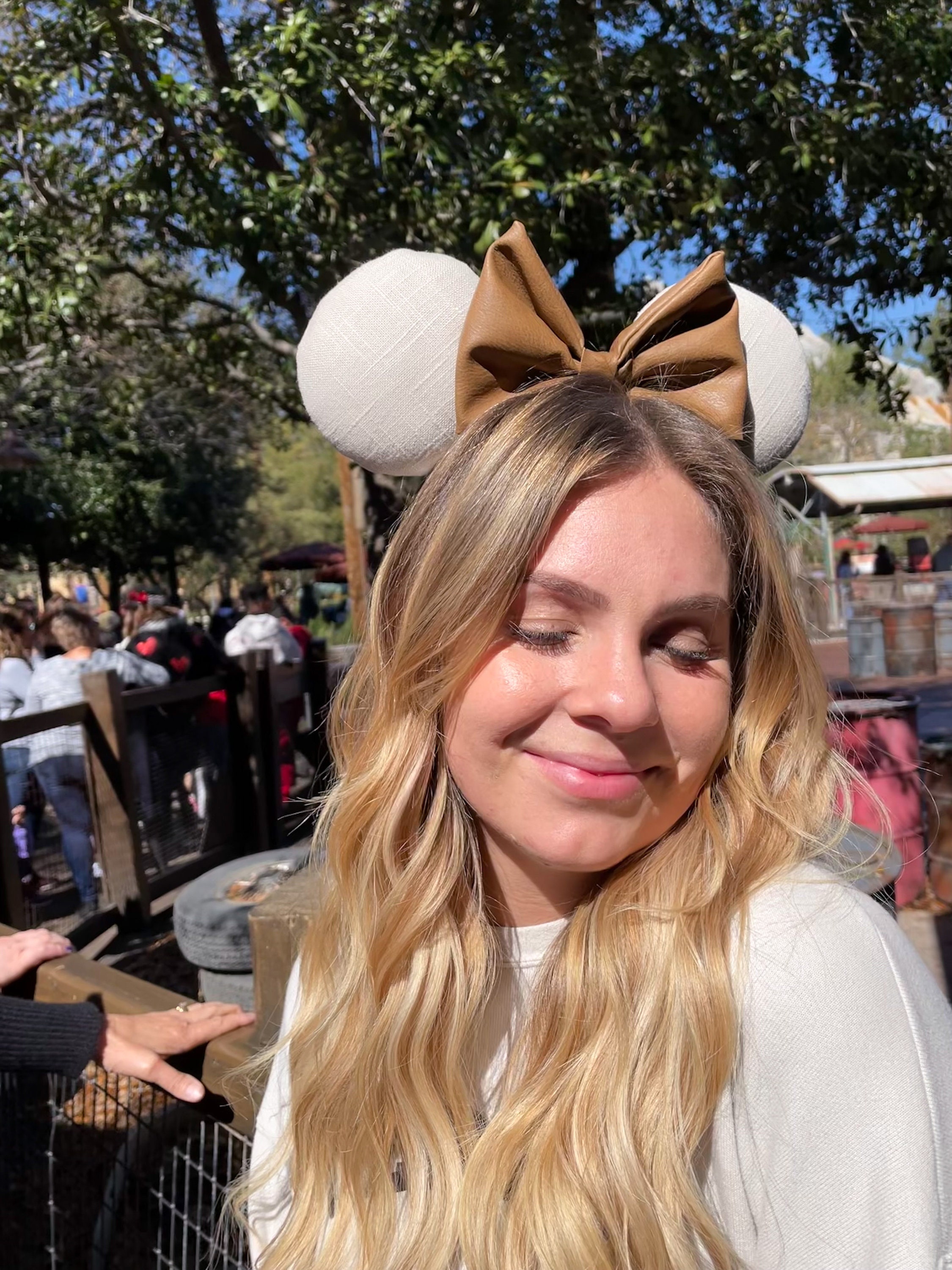 Neutral Leather Mouse Ears - Etsy