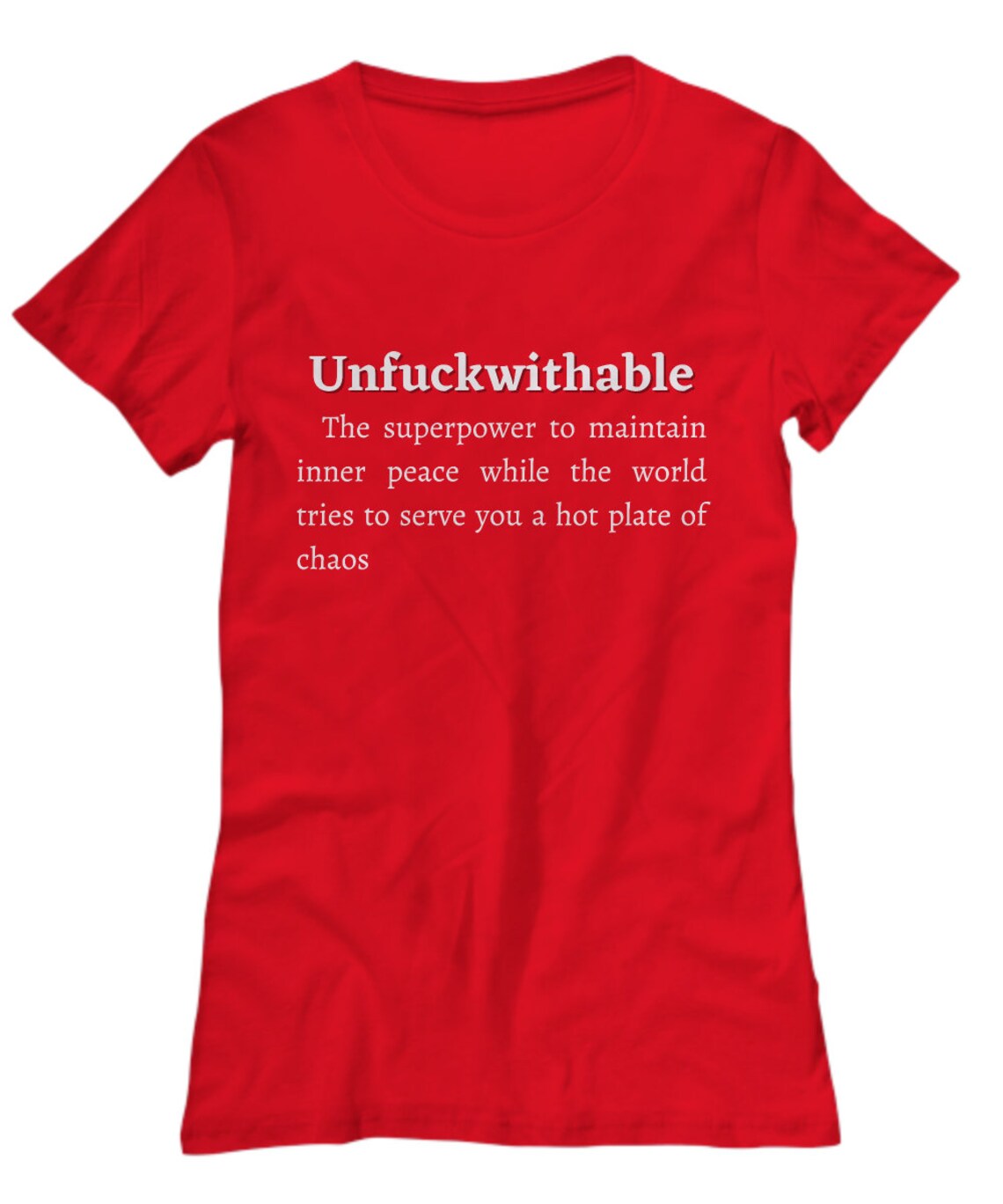 Sarcastic Shirt Unfuckwithable Definition Funny Shirt Funny T-shirt ...
