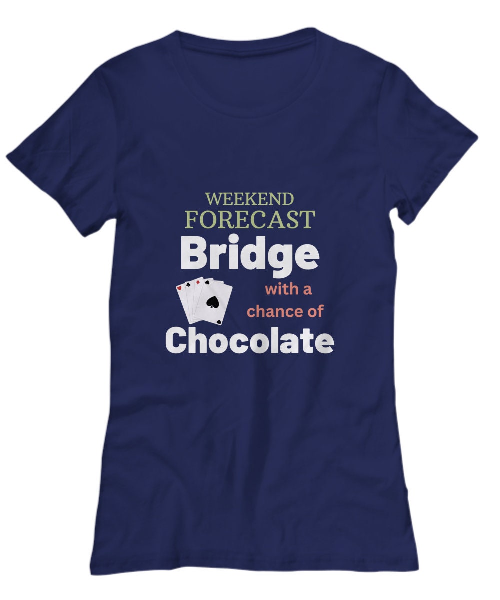Funny T-shirt | Card Player | Bridge Shirt for Women or Men | Funny ...