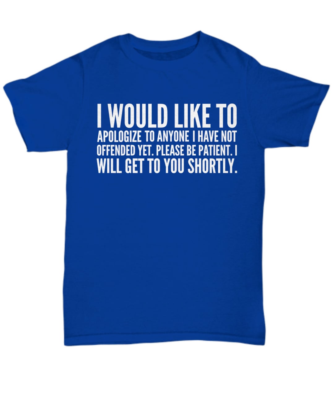 Funny T-shirts for Men | Adult Humor Offensive Apology | Gift for Him ...