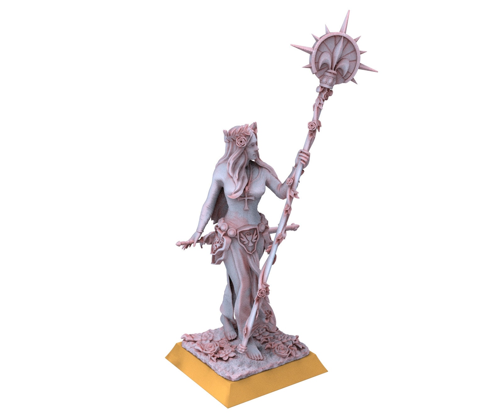 Arthurian Knights Morgana Damsel Witch, Raven Twin Miniatures Official ...