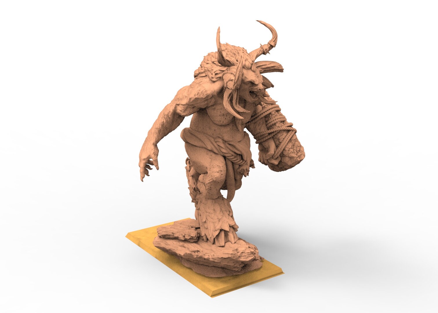Beastmen Giant Minotaur, Raven Twin Miniatures Official - Etsy
