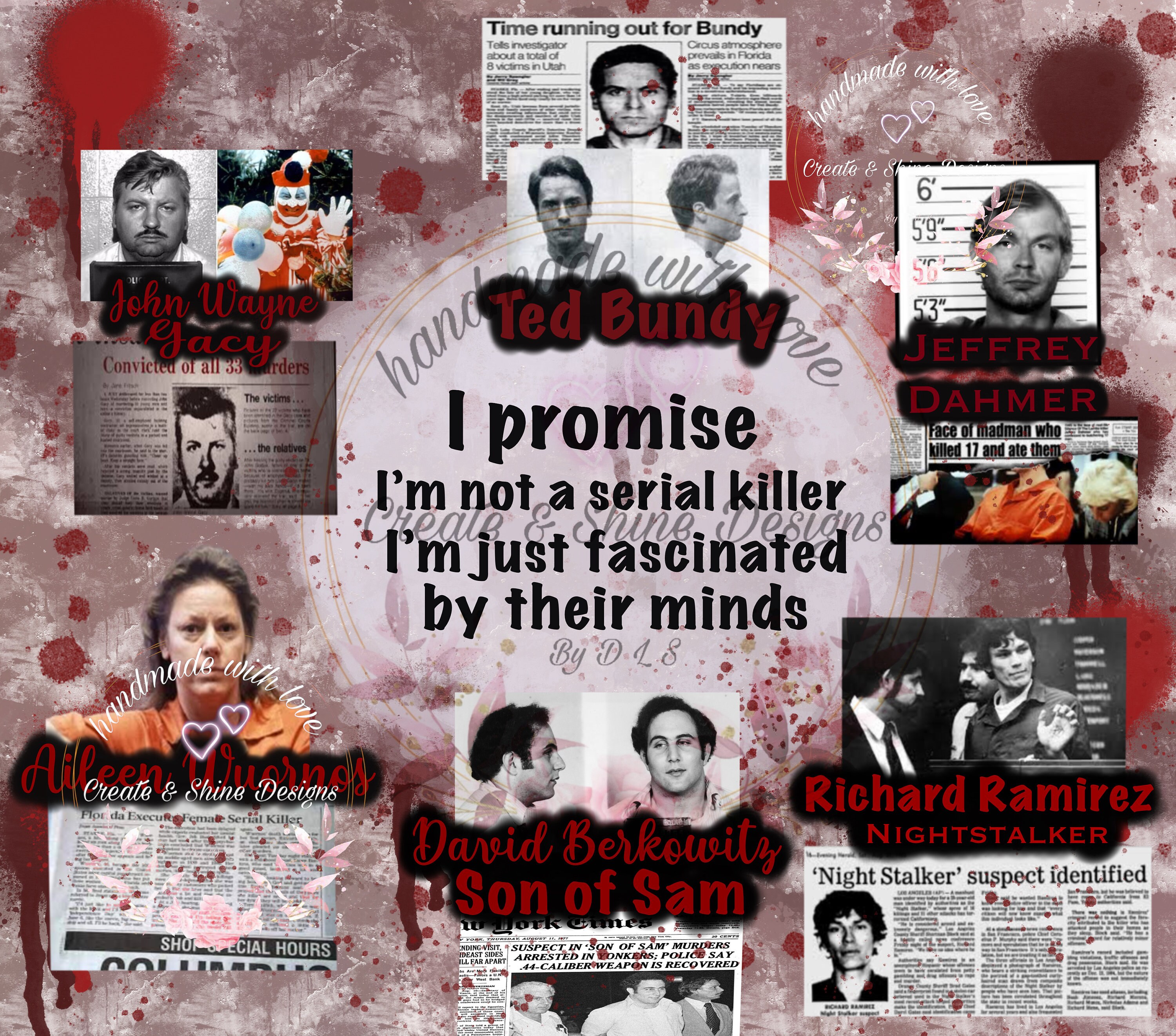 Serial Killer 20 Oz PNG - DIGITAL File Only - Etsy