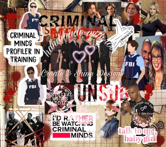 Criminal Minds 20 Oz PNG Tumbler Wrap DIGITAL FILE Only - Etsy