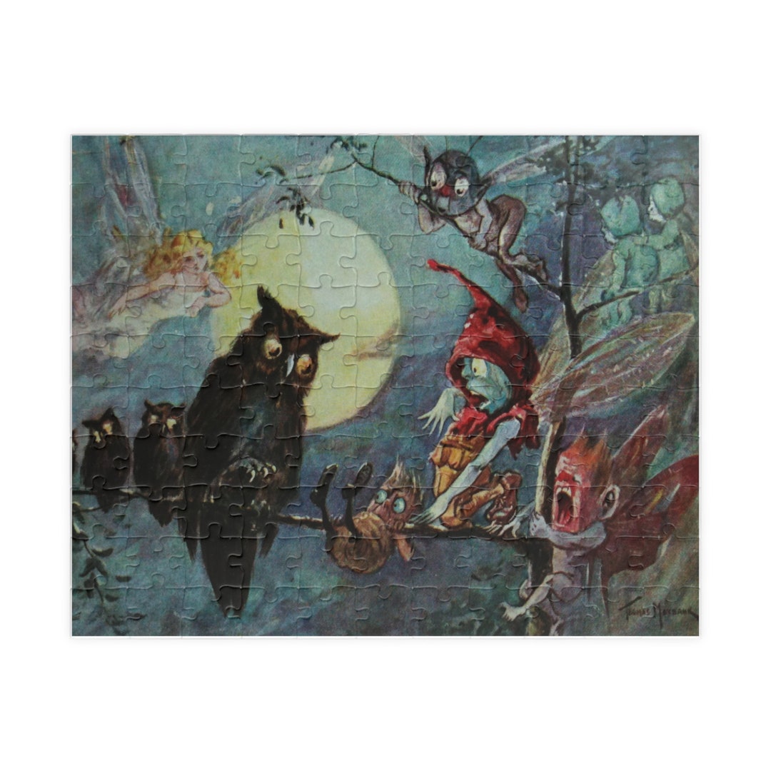 Strange Creatures by Thomas Maybank Fairies Elves Gnomesjigsaw Puzzle ...
