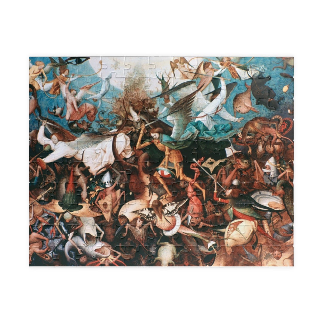 Fall of the Rebel Angels by Pieter Bruegel Jigsaw Puzzle for Adults ...
