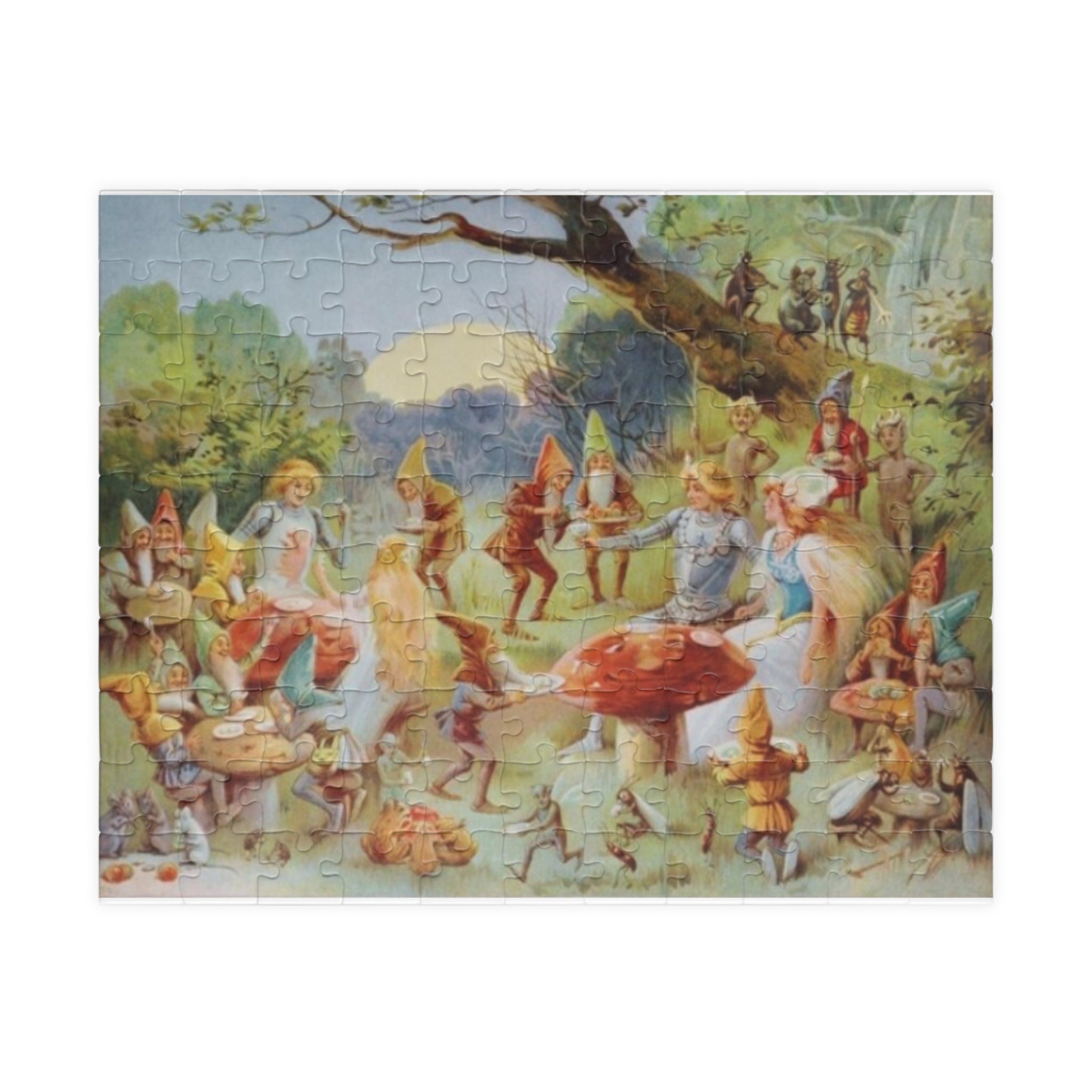 Fairy Feast by Evelyn Stuart Hardy Fairies Gnomes Elves Magical Jigsaw ...