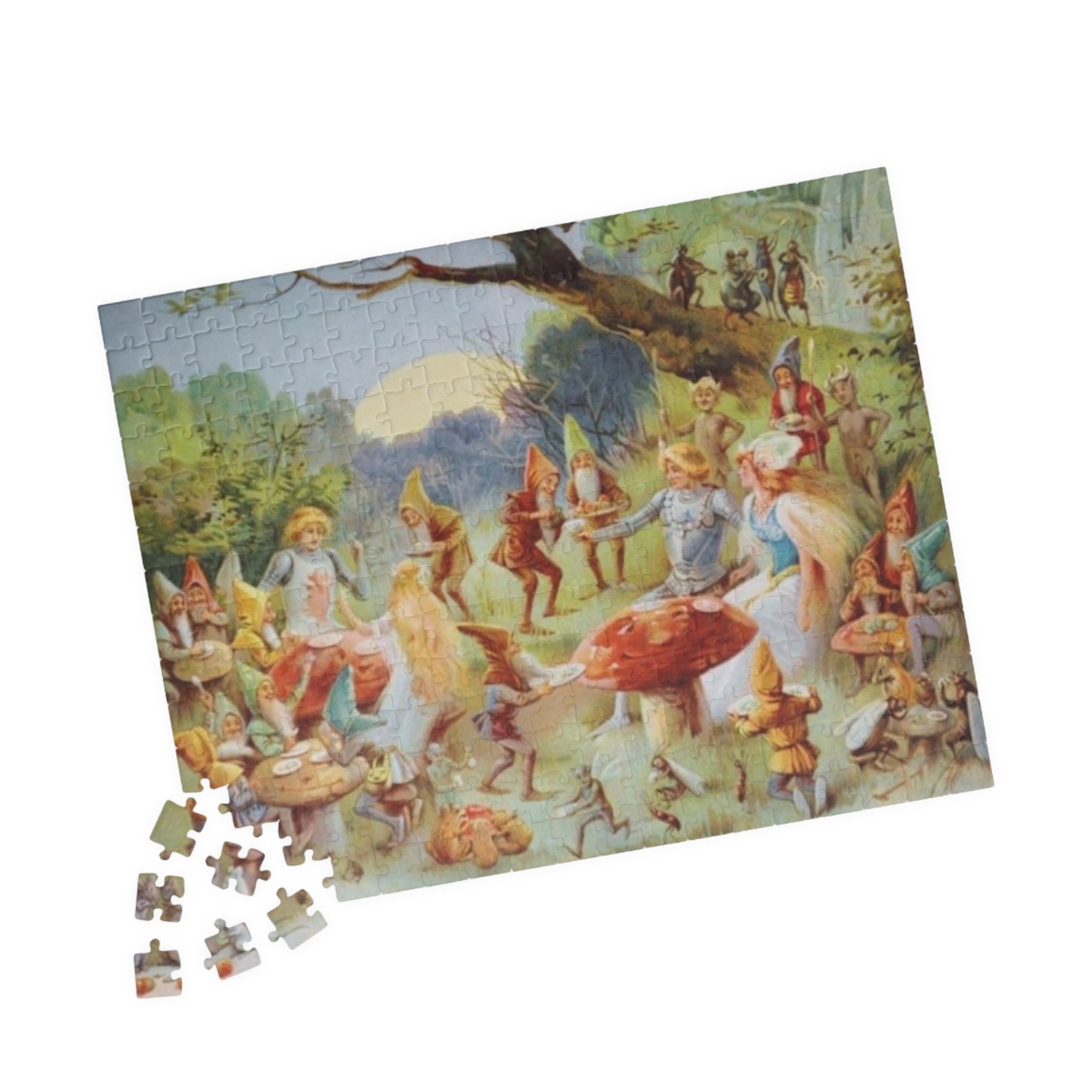 Fairy Feast by Evelyn Stuart Hardy Fairies Gnomes Elves Magical Jigsaw ...