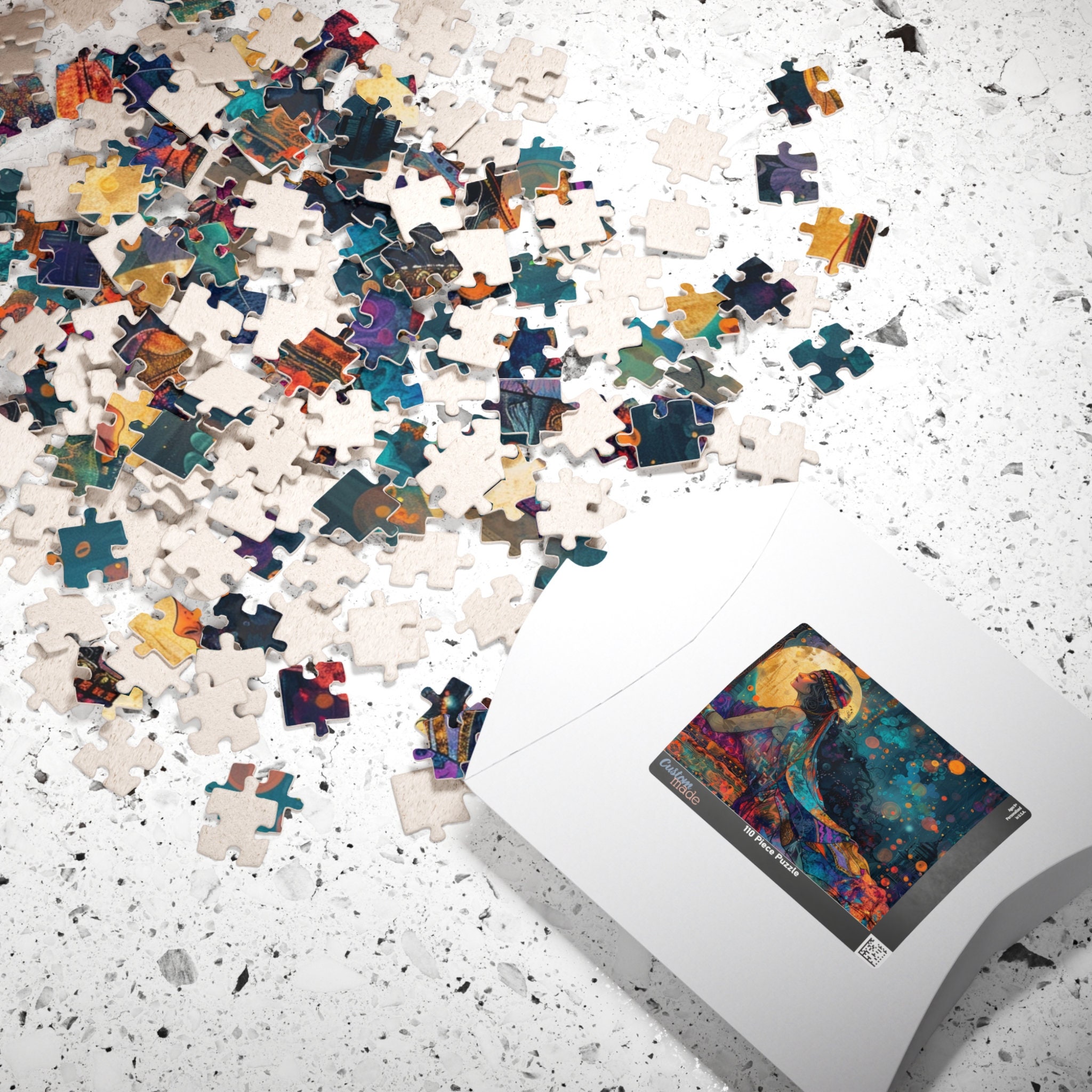 Moon Goddess Jigsaw Puzzle Magical Art Family Fun Unique Decoration ...