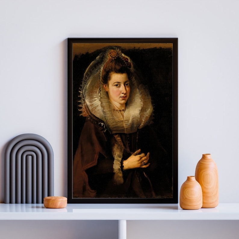 Portrait of a Young Woman , Rubens, Baroque Art - Etsy