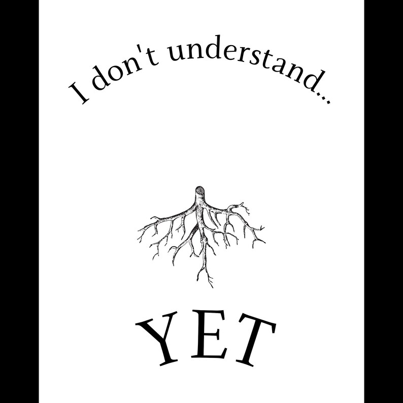 Power of yet | Growth Mindset | Classroom Decor | Wall Art | Digital ...