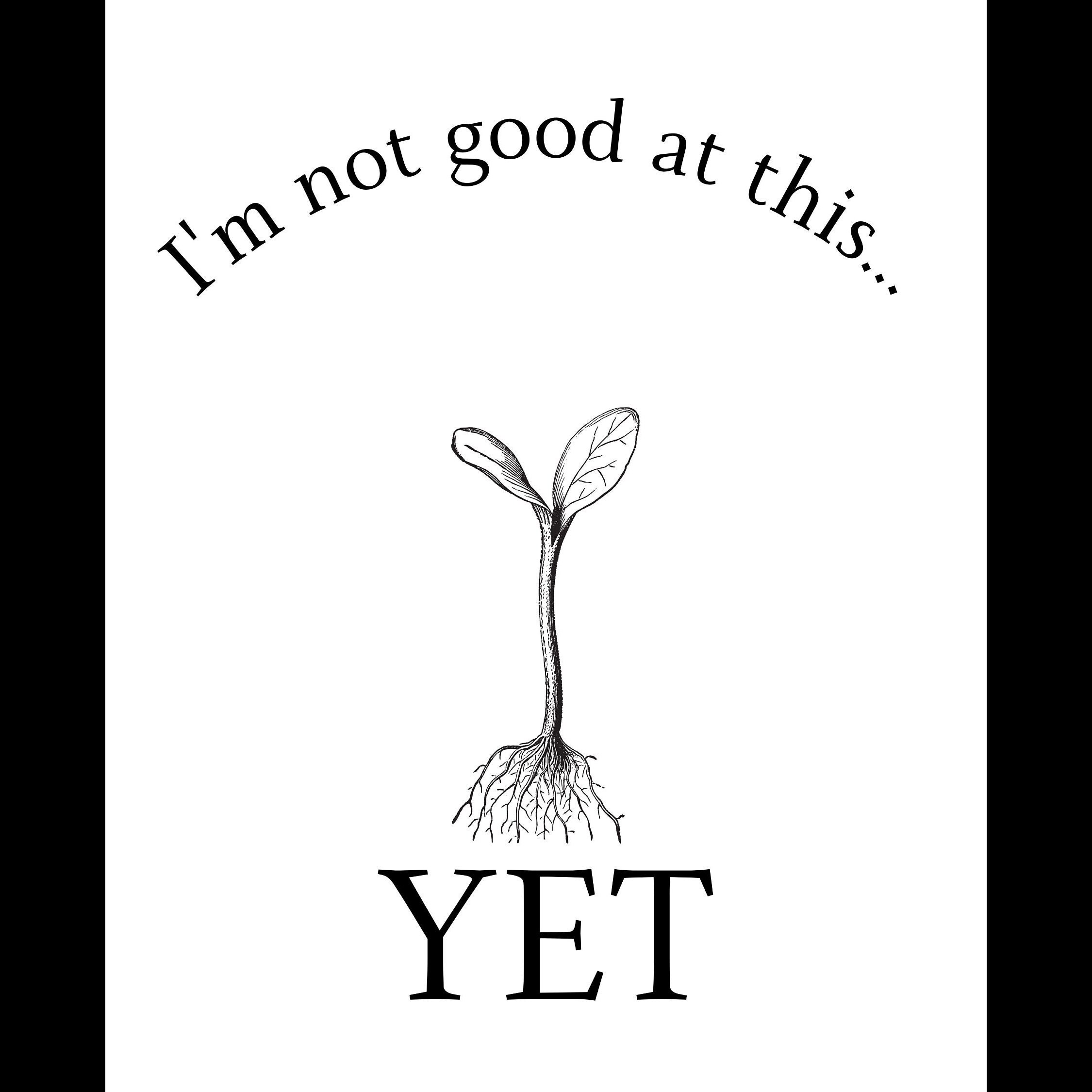 Power of yet | Growth Mindset | Classroom Decor | Wall Art | Digital ...