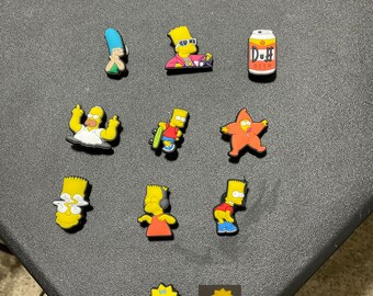 Croc Charms the Simpsons - Etsy