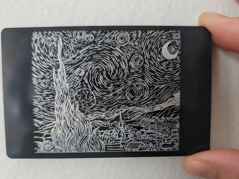 The Starry Night - Vincent Van Gogh - Etsy