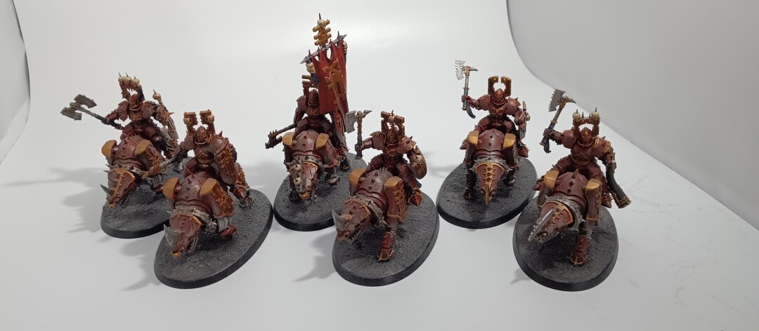 Skullcrushers of Khorne, Warhammer Age of Sigmar - Etsy