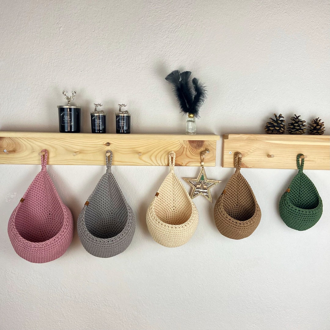Hanging Wall Basket, Bathroom Hanging Basket, Storage Basket, Kitchen ...