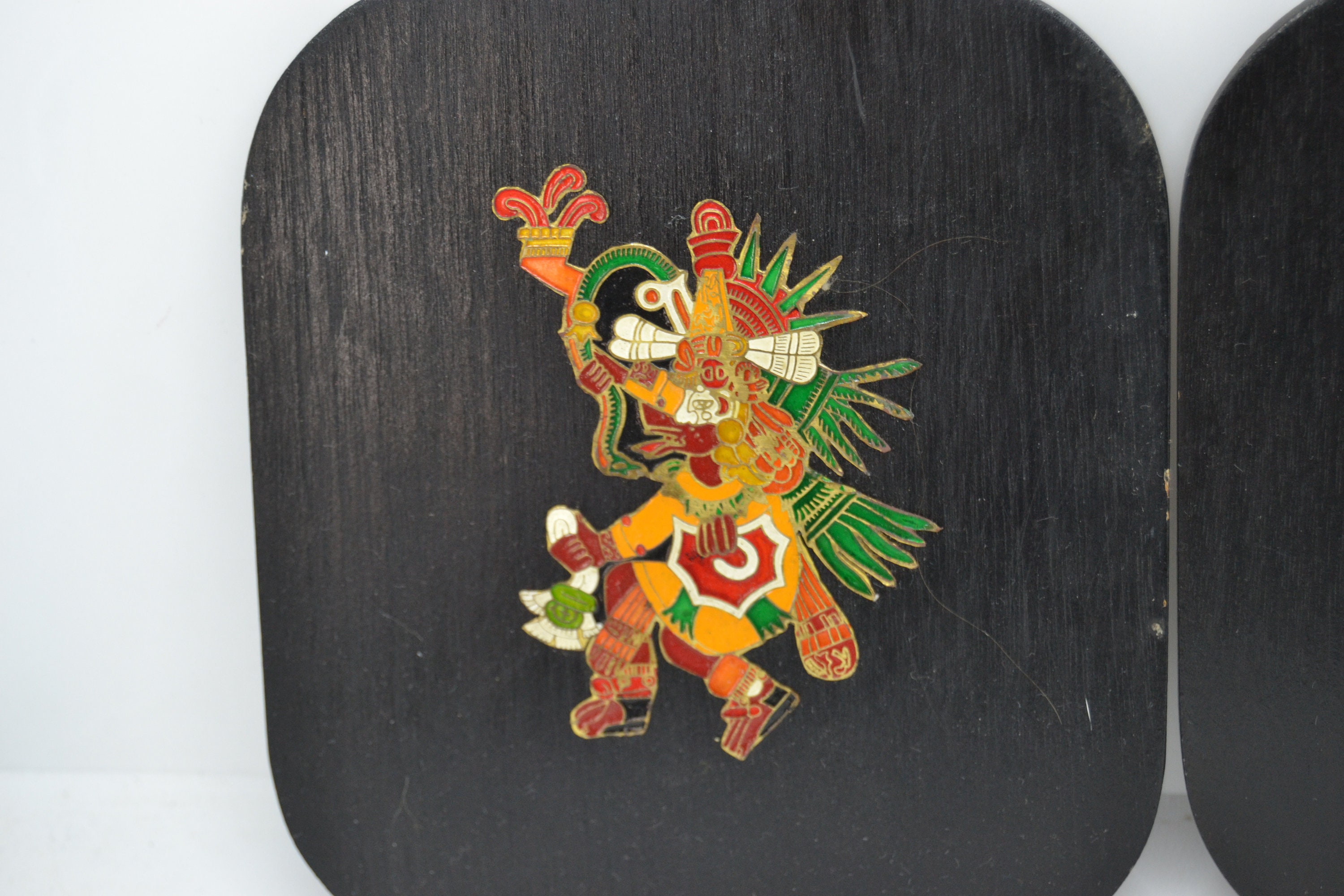 Aztec Gods Wood Plaquegods of Mexico Vintage Aztec Return - Etsy